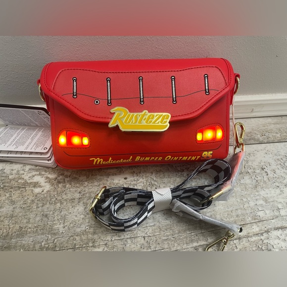 Loungefly | Bags | Nwt Loungefly Disney Pixar Cars Lightning Mcqueen ...